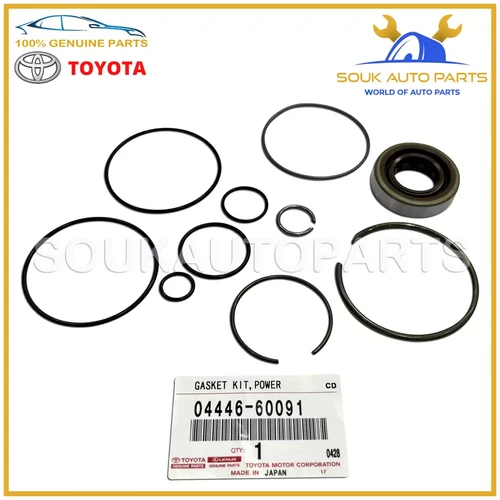 04446-60091 Genuine Toyota GASKET KIT, POWER STEERING PUMP 0444660091 ...