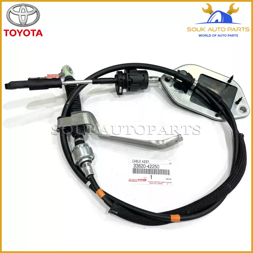 33820-42250 Genuine Toyota CABLE ASSY, TRANSMISSION CONTROL 3382042250 ...