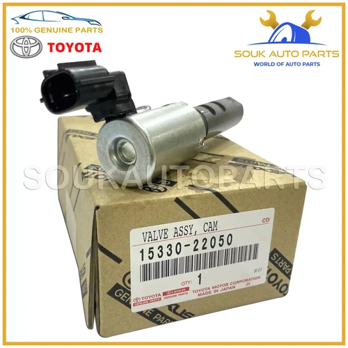 15330-22030/50 Genuine Toyota CAMSHAFT VVTi VALVE ASSY 1533022050/30 ...