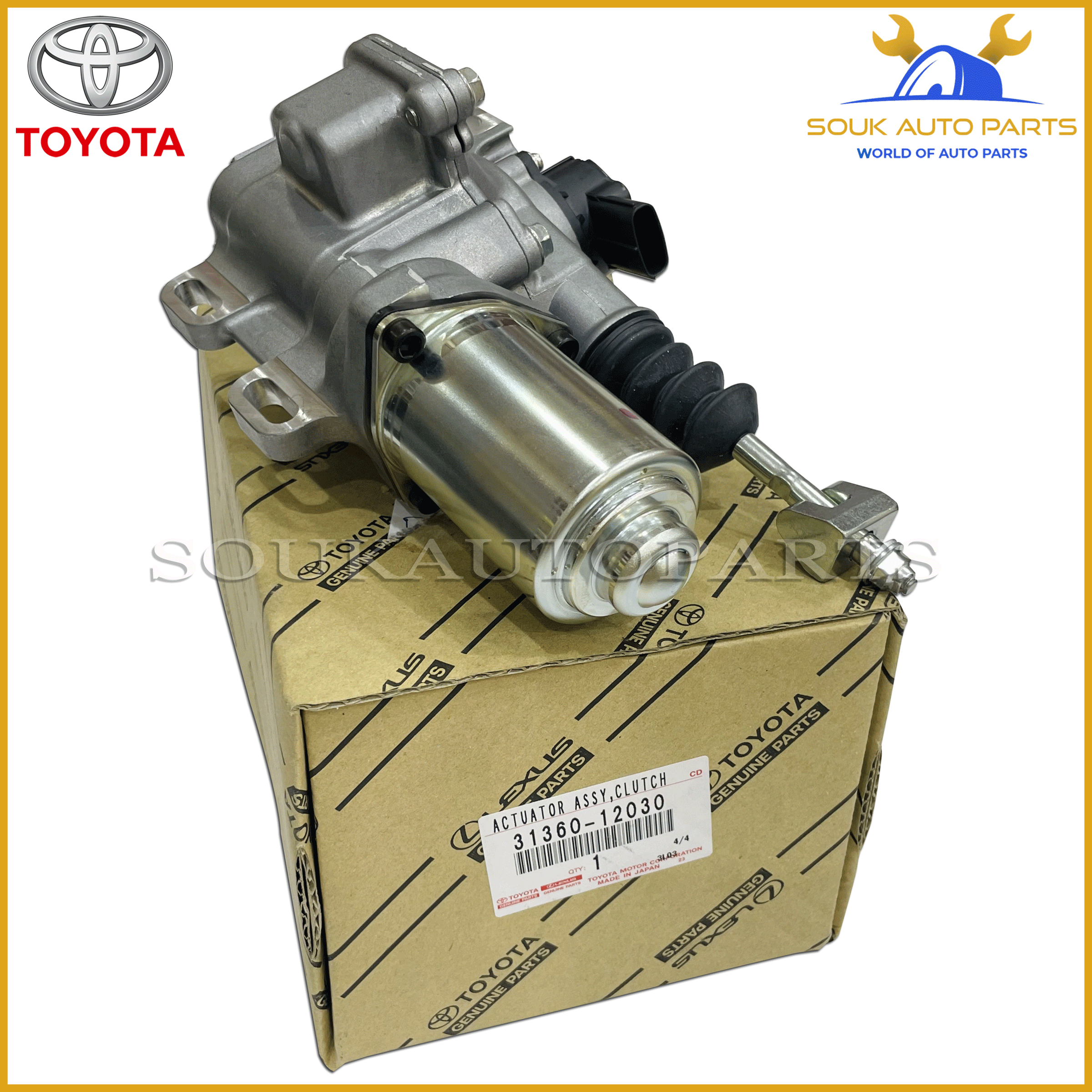 31360-12030 Genuine Toyota CLUTCH ACTUATOR ASSY 3136012030 OEM | Souk ...