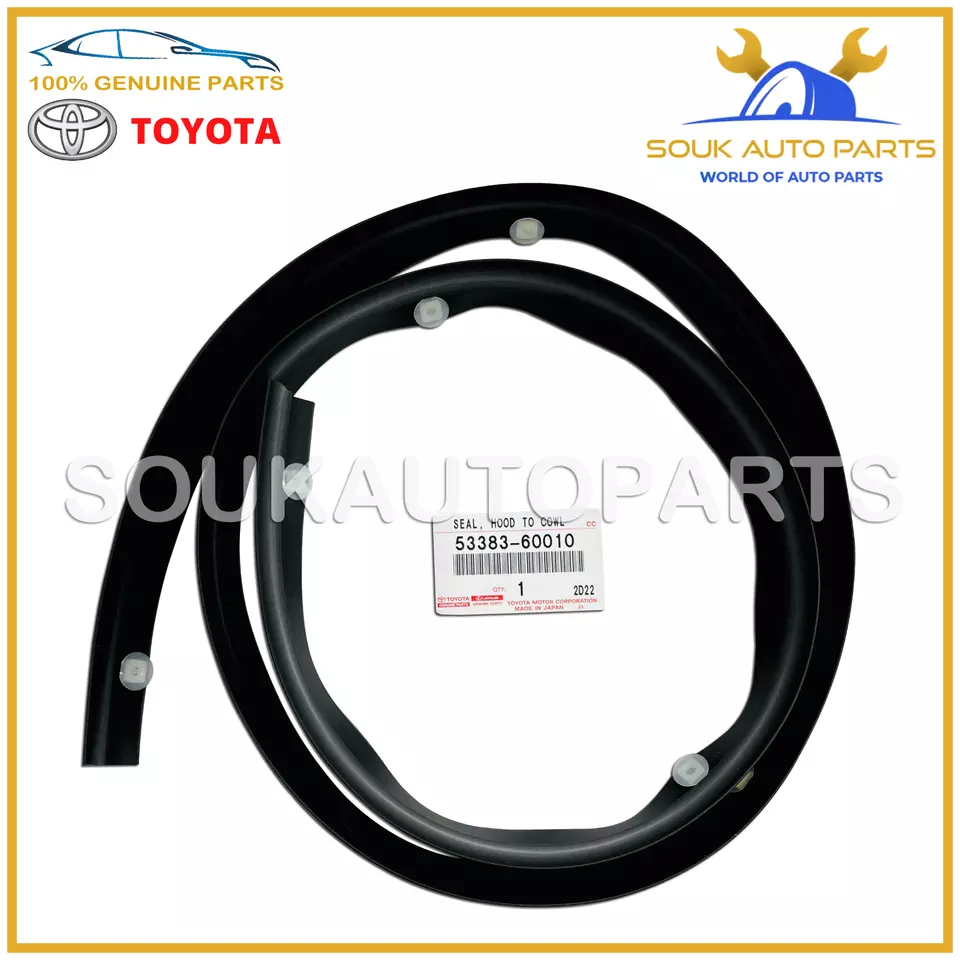 53383-60010 Genuine Toyota HOOD TO COWL SEAL LAND CRUISER FZJ80 FJ80 ...