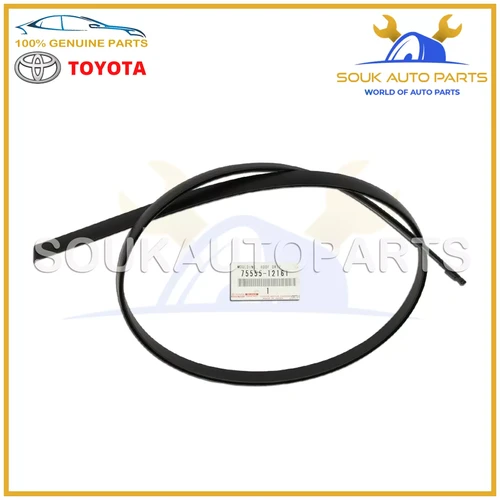 75555-12161/60 Genuine Toyota MOULDING, ROOF DRIP SIDE FINISH, CENTER ...