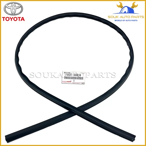 75531-60030 Genuine Toyota MOULDING, WINDSHILED UPPER OUTER 7553160030 ...