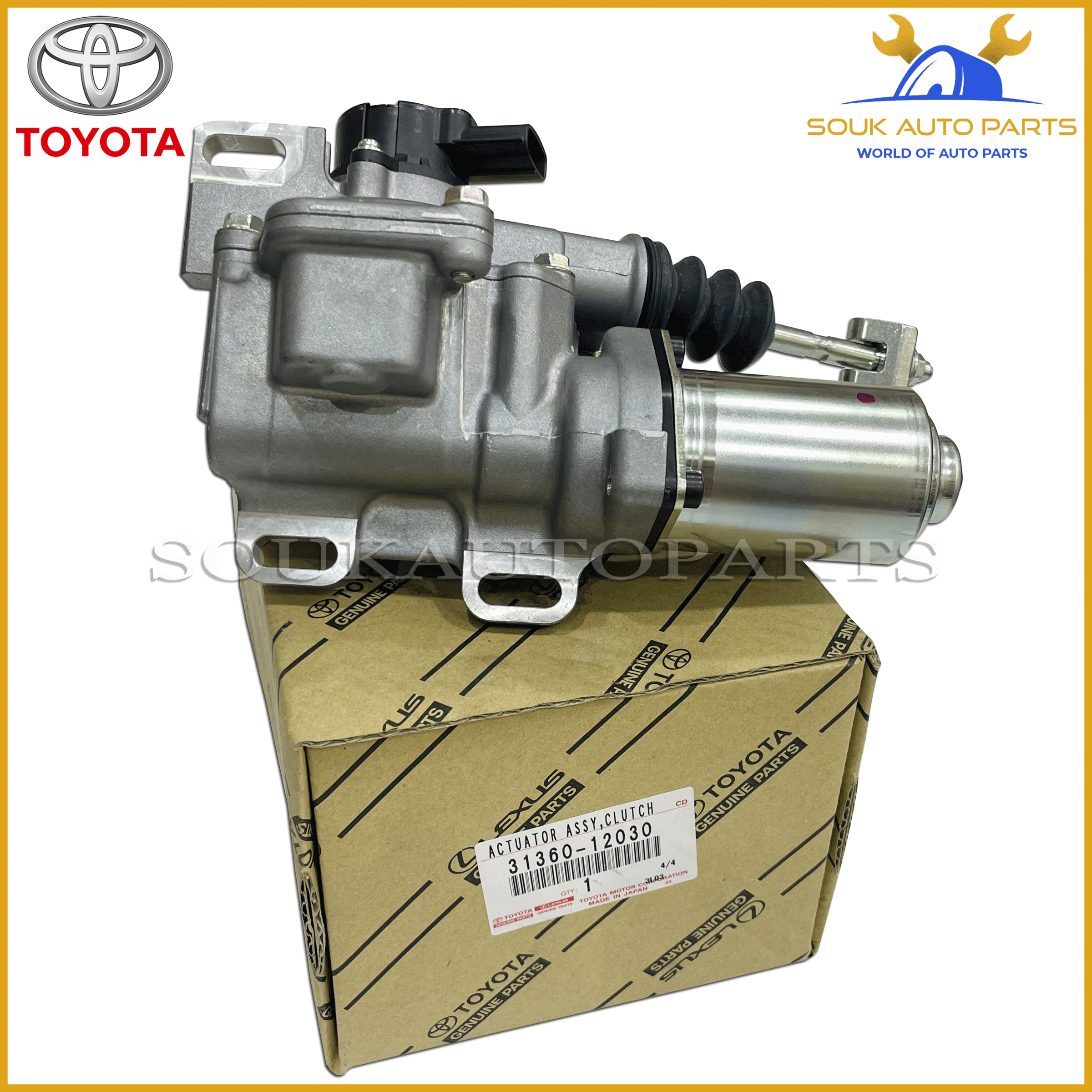 31360-12030 Genuine Toyota CLUTCH ACTUATOR ASSY 3136012030 OEM | Souk ...