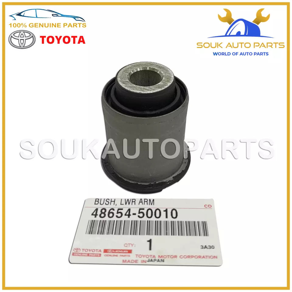 48654-50010 Genuine Toyota BUSH, LOWER ARM 4865450010 CELSIOR LEXUS ...