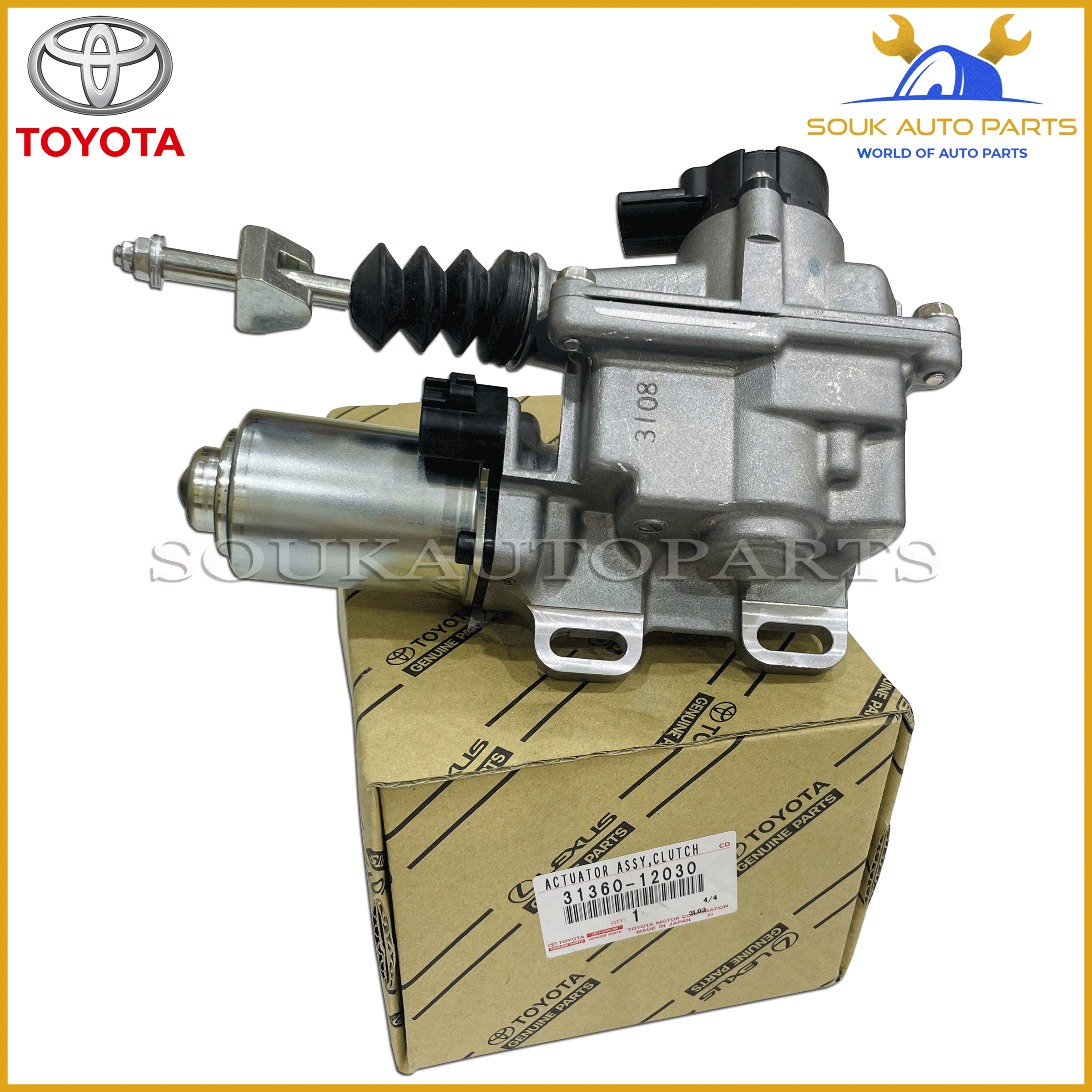 31360-12030 Genuine Toyota CLUTCH ACTUATOR ASSY 3136012030 OEM | Souk ...