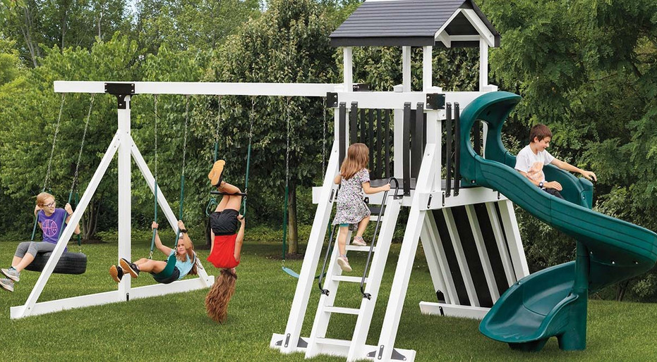 Adventure World Playsets | Custom Swing Sets |The Shed House LLC ...