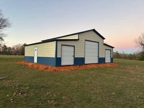 38x30x12 Three Section Deer Barn | The Shed House LLC