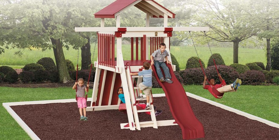 Adventure World Playsets | Custom Swing Sets |The Shed House LLC ...