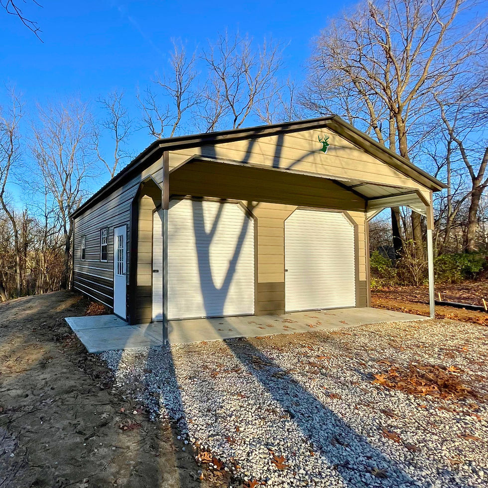 24X30X10 Steel Utility Building | The Shed House LLC