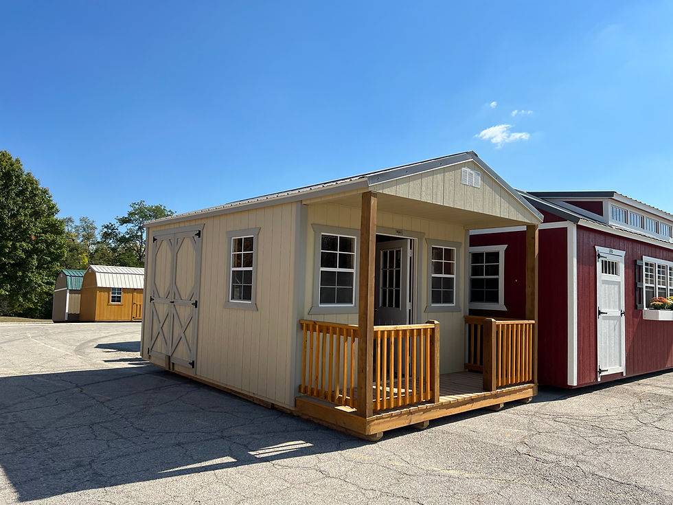 12x20 Standard Cabin | The Shed House LLC