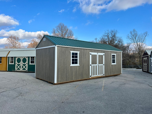 12x28 Side Lofted Utility | The Shed House LLC