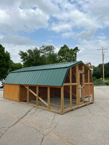 12x20 Chicken Coop | The Shed House LLC