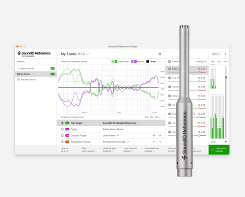 SoundID Reference for Multichannel with Measurement Mic | Audiotonic