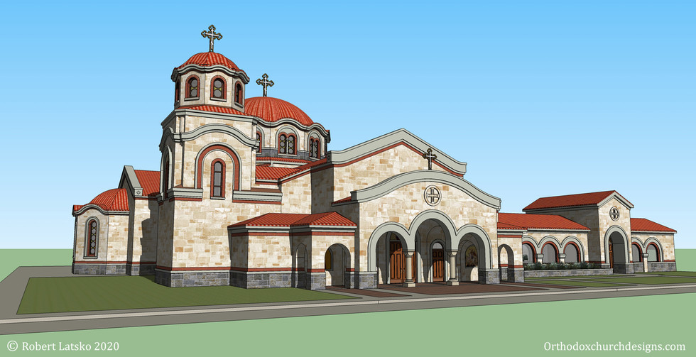 Church Design 05 | Orthodox Church Designs.com