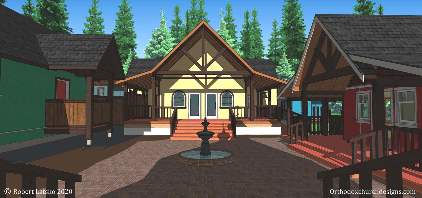 Monastery WA 01 | Orthodox Church Designs.com