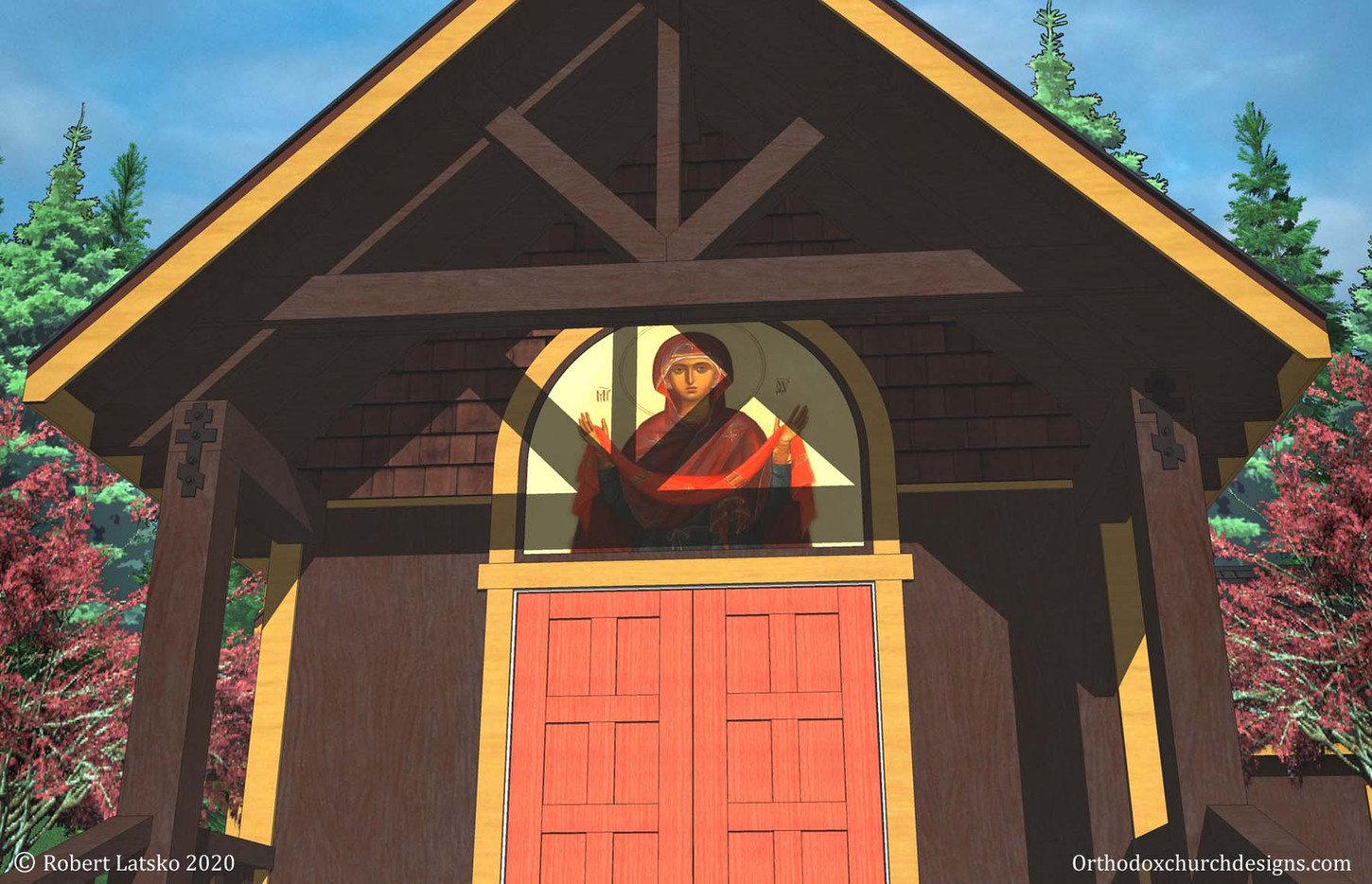 Monastery WA 08 | Orthodox Church Designs.com