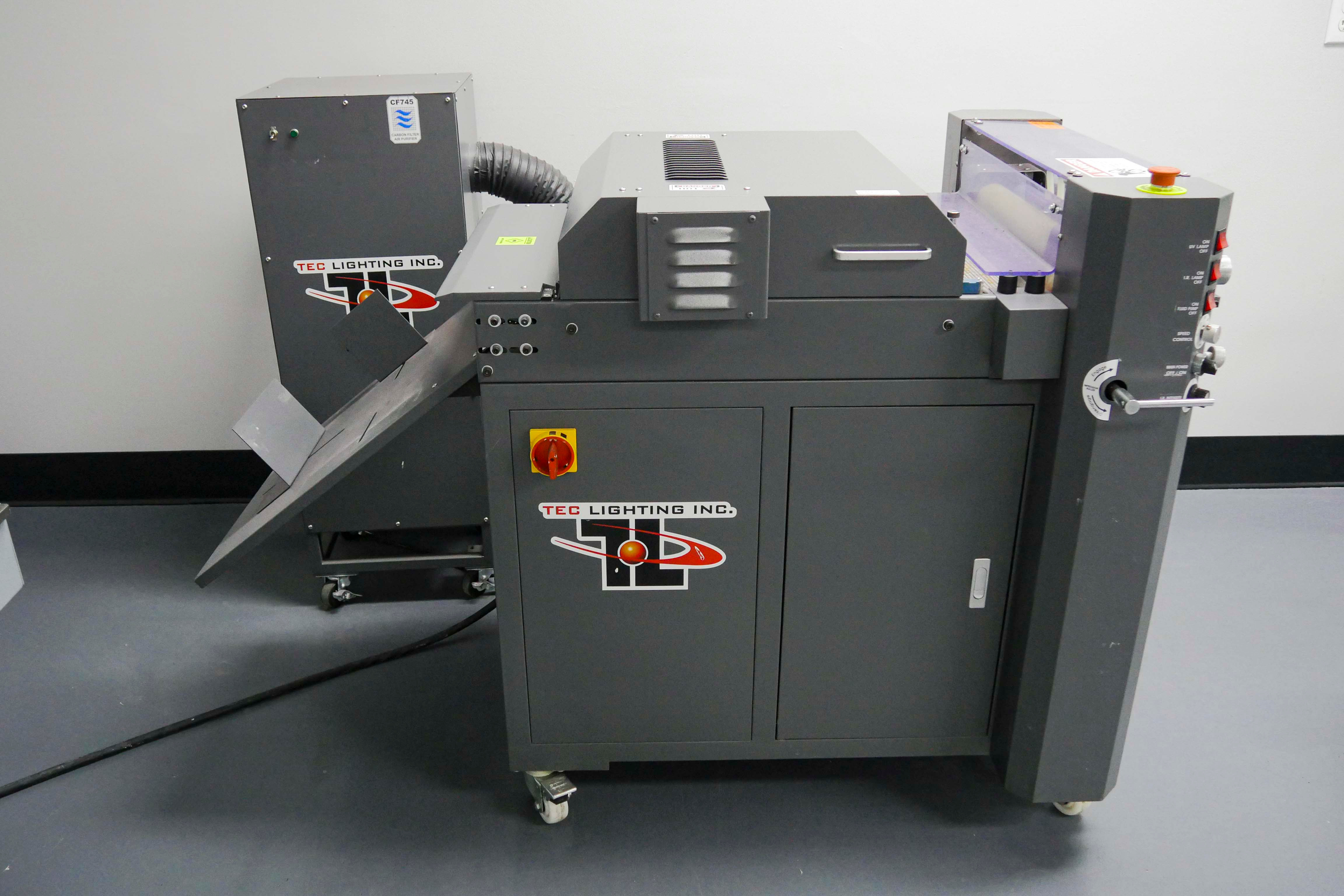 TEC Lighting XC14-1D TruCoat Mini UV Coater & Tec Air Pure