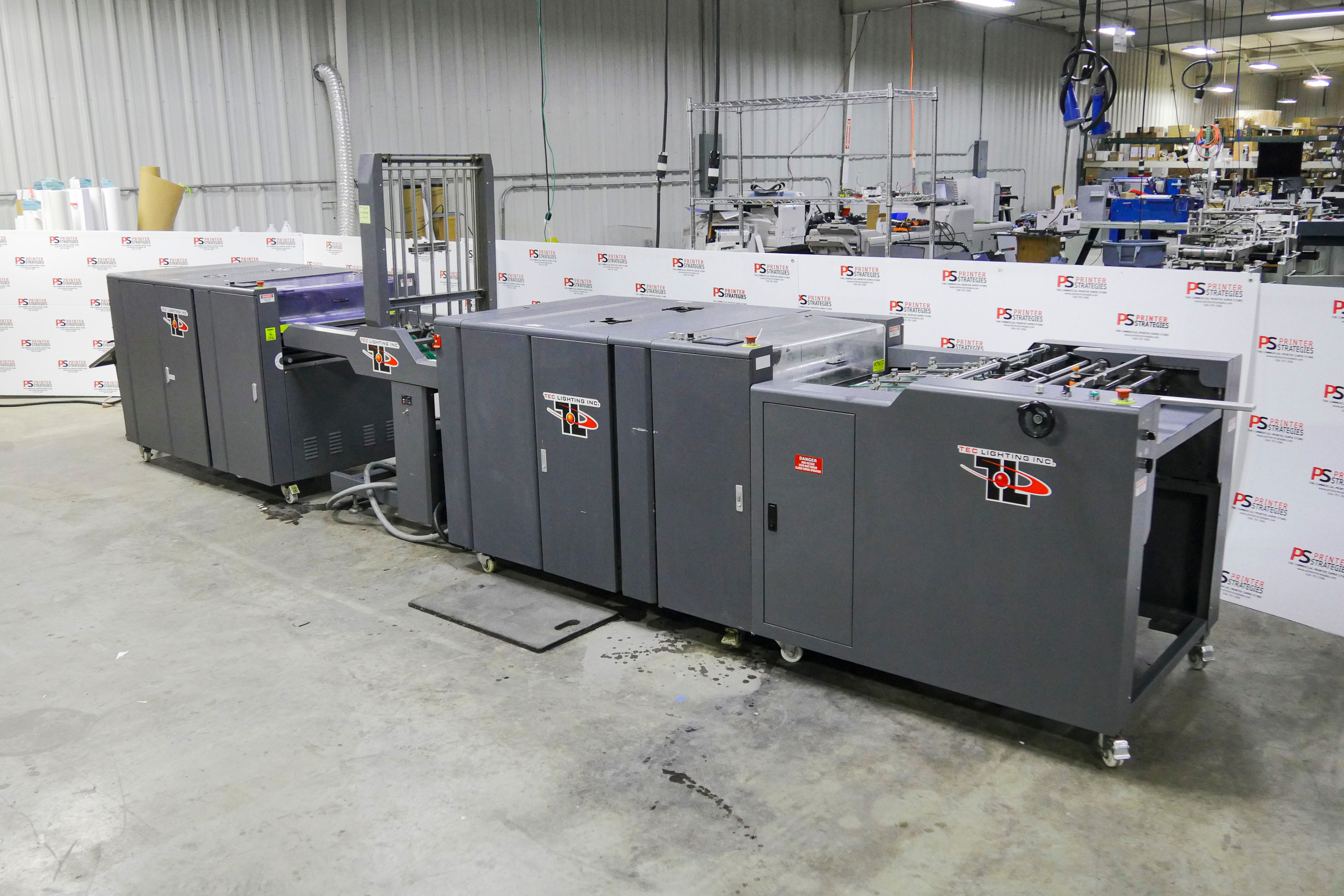 TEC Lighting 21" Double Sided UV Coater