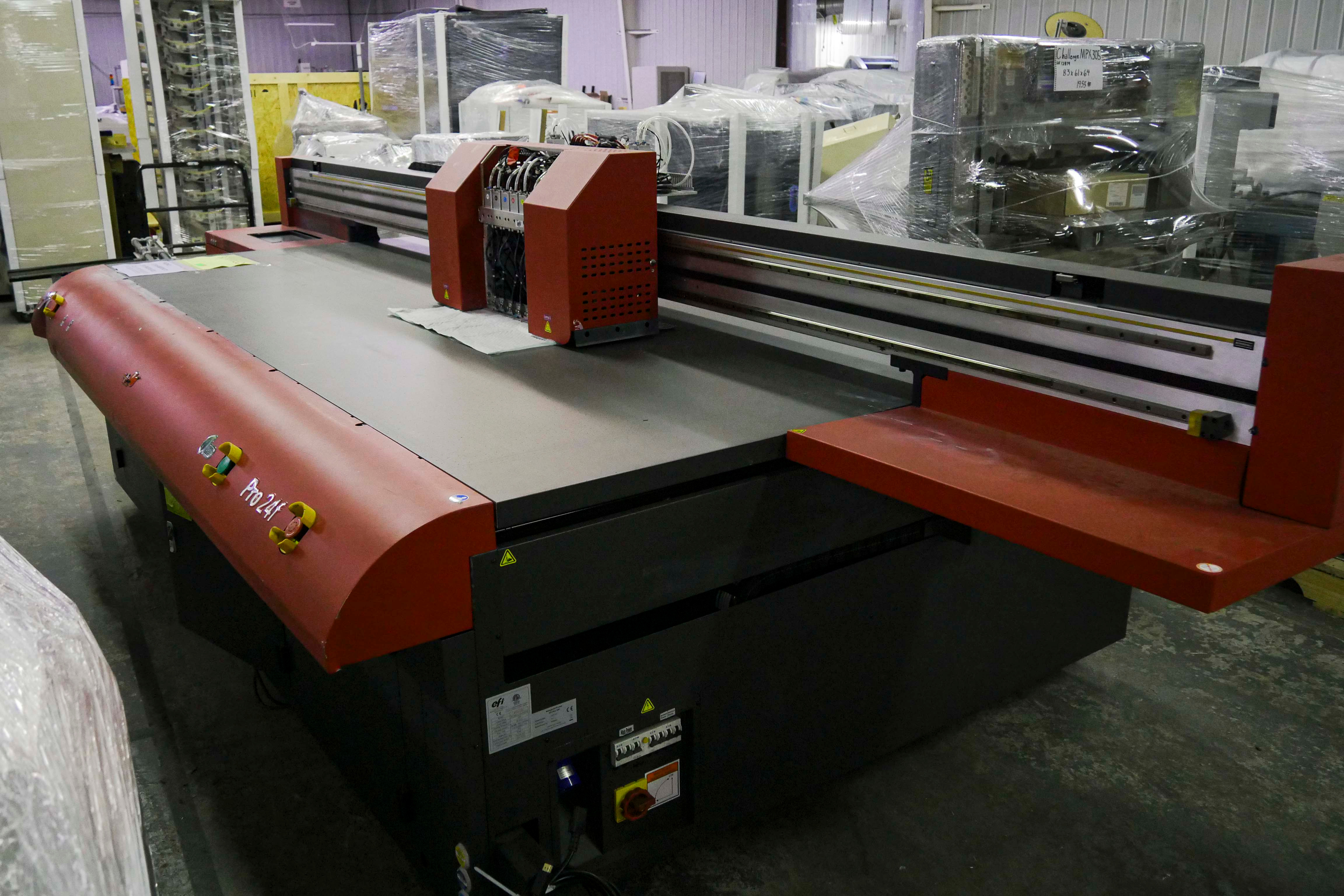 EFI Pro 24f LED Flatbed Printer