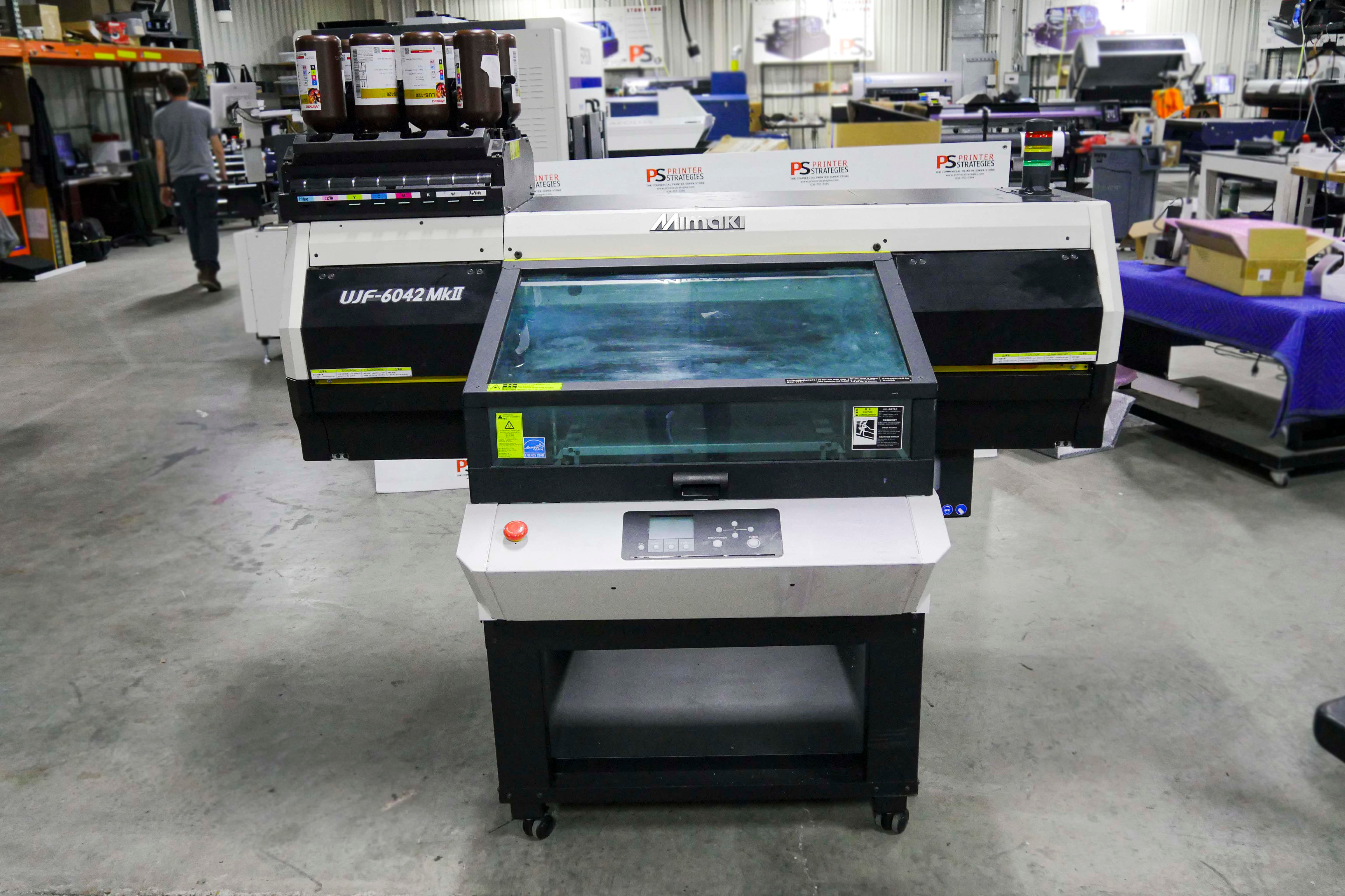 Mimaki UJF-6042 MkII Tabletop UV-LED Flatbed Inkjet Printer