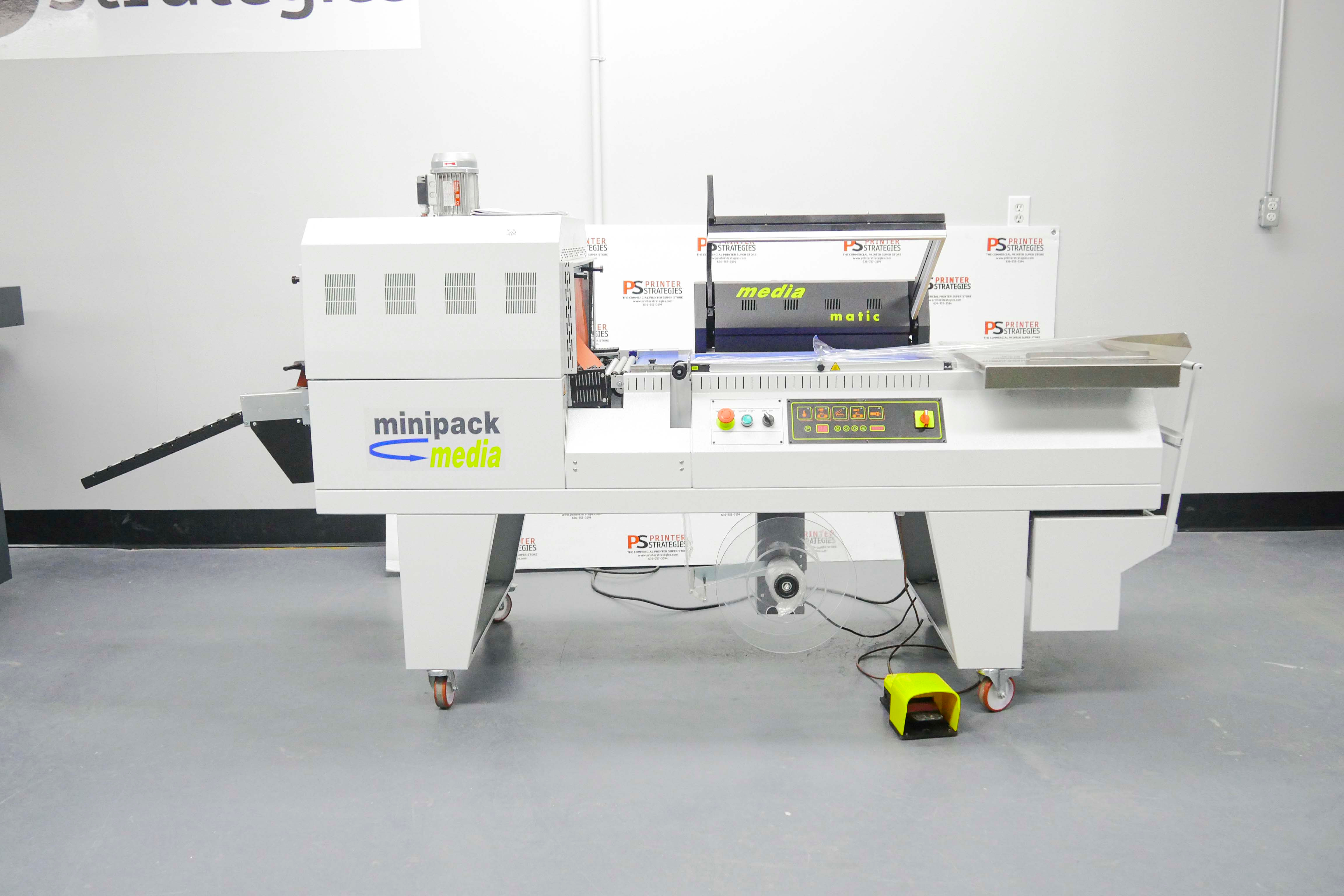 Minipack Media Shrink Wrapper