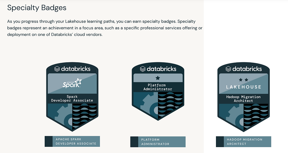 Databricks - Certificações e por onde estudar?