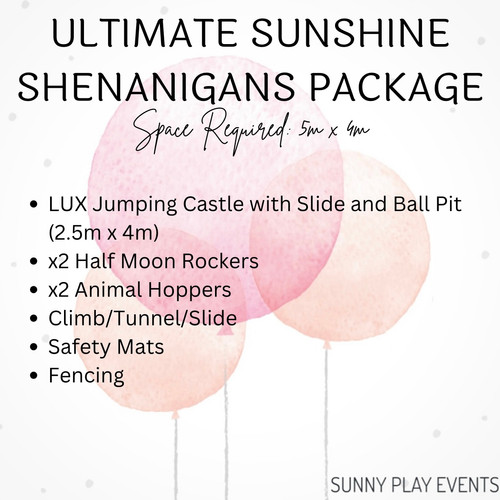 Ultimate Sunshine Shenanigans Package | Sunny Play Events