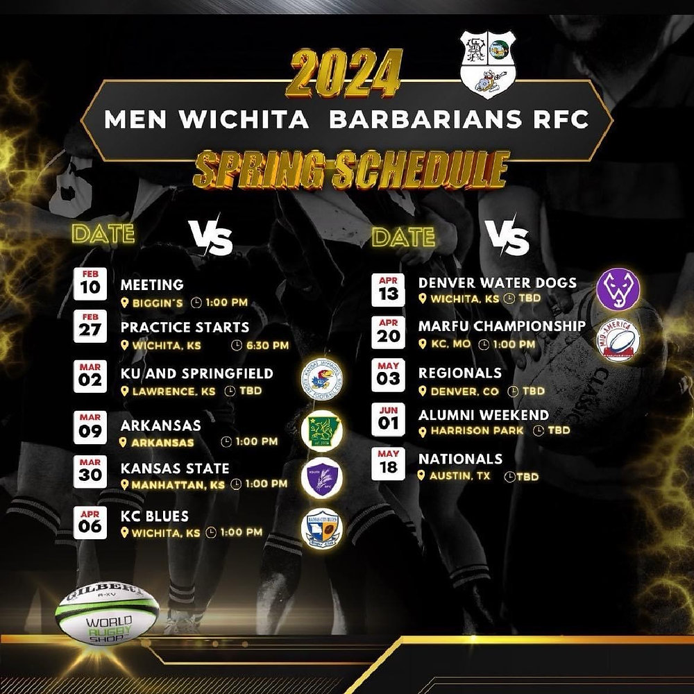 Spring 2024 Schedule