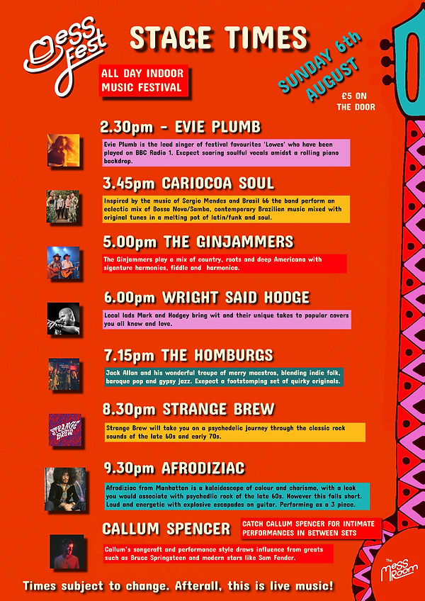 Mess Fest FAQ | The Mess Room