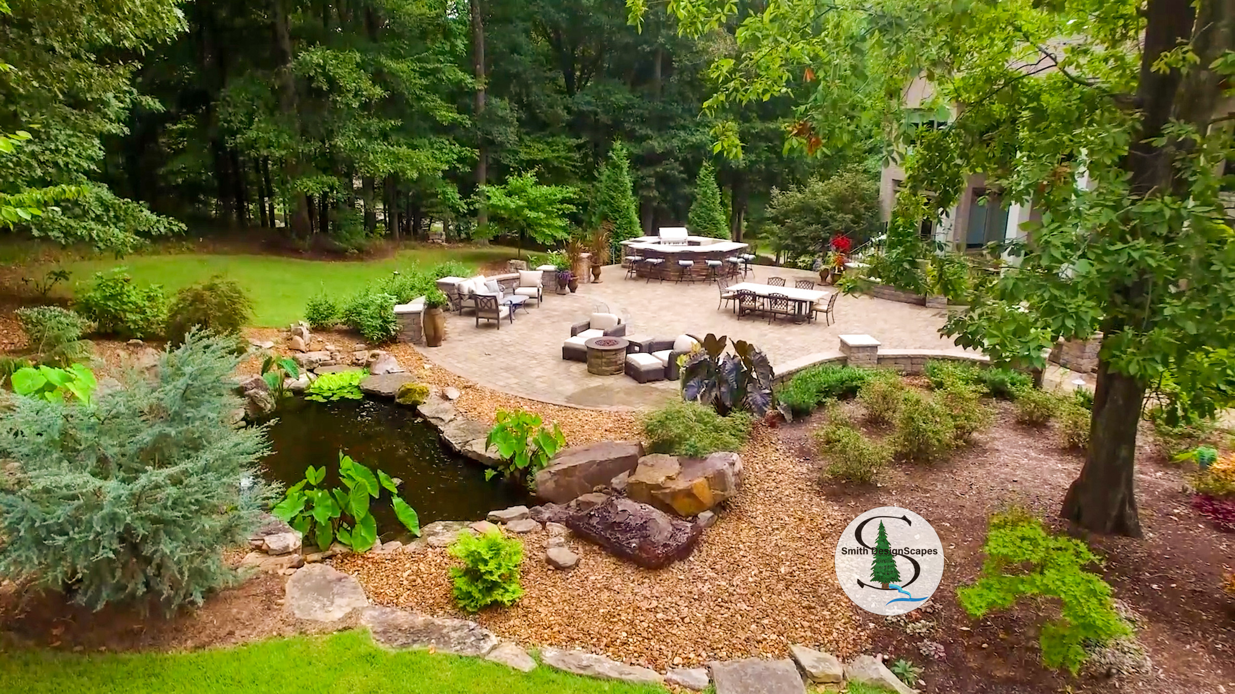 Back Yard Serenity Outdoor Living | Smith DesignScapes Jackson TN
