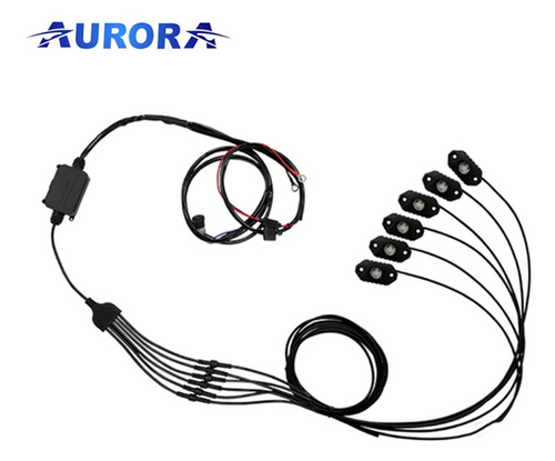 Rock Light Bluetooth de 6 pods Aurora | GOBOX