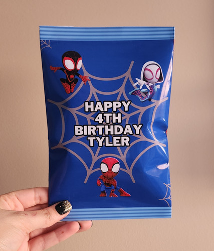 Personalised Chip Packet | TheMadCrafterDesigns