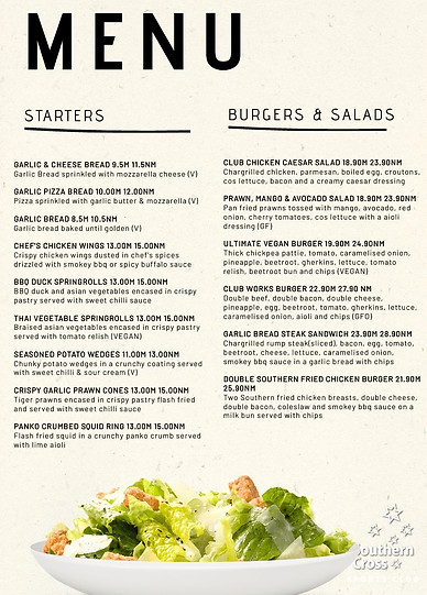 Dining | Southern Cross Sports Club | Queensland