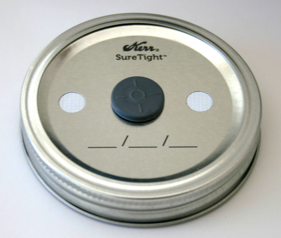 Mushroom Liquid/spawn Culture wide mouth jar lids (with rings, pack of ...