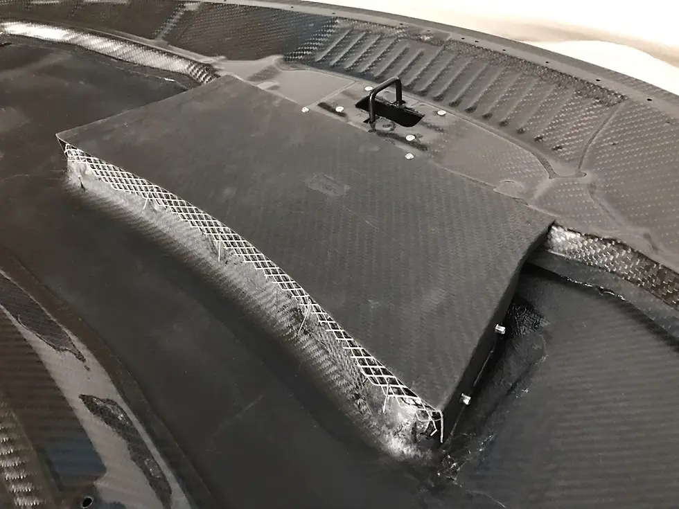 Dream Automotive - TCR Style Carbon Fibre Bonnet | Civic Type R FK2 ...