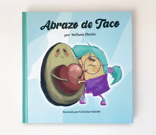 Abrazo de Taco. Pasta Dura. Con Dedicatoria Personalizada. | Stefa Wefa