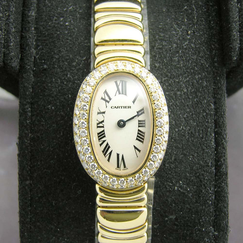 Cartier Mini Benoit YG Original Diamond