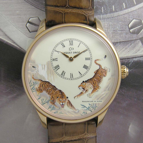 Jacques de Rose RG Tiger Enamel Painting Edition 88