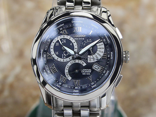 Citizen Eco Drive Perpetual Calendar Men's New Condition Unworn Watch