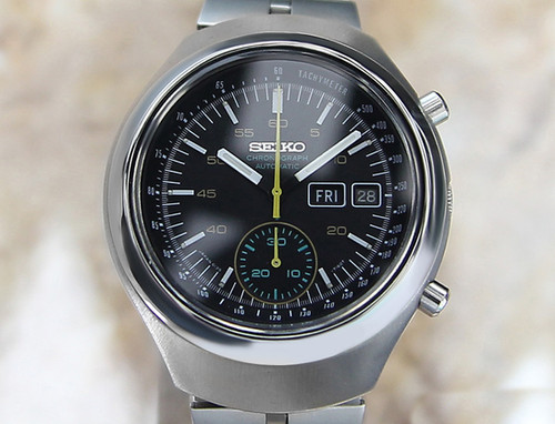Seiko Mint Chronograph Ref 6139 7100 Japanese Collectible Vintage 40mm ...