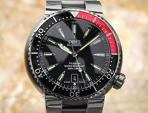 Oris Titanium 7562P Diver Men's Watch