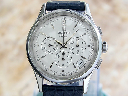Zenith Prime Chronograph c2000 Men's 38mm Investment Grade Watch