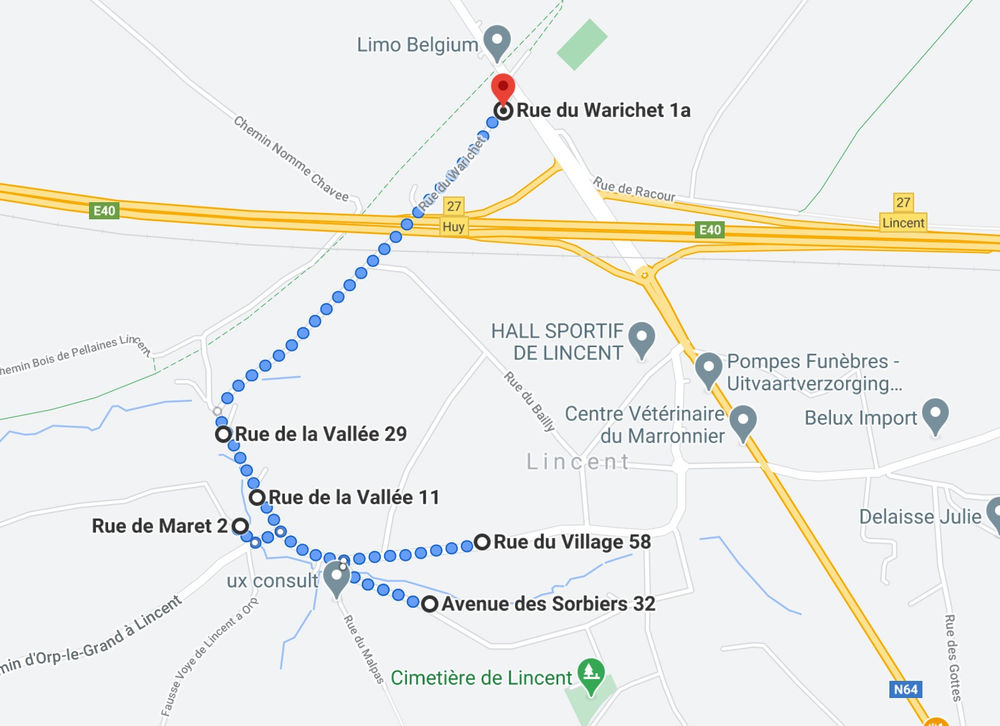 Promenade de Noël – commune Lincent