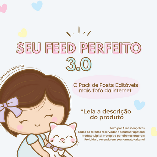 Seu Feed Perfeito 3.0 | CharmePapeteria