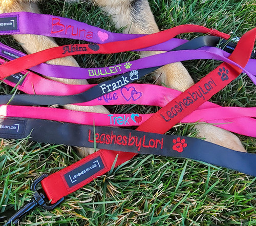 Monogram (1-10 letters/spaces) | Leashes by Lori