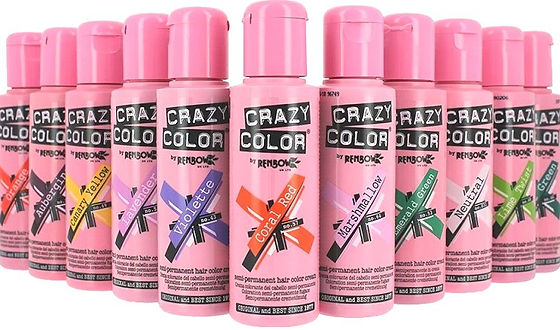 Crazy Color Hair Dye Crazy Colour Semi Permanent Hair Colour