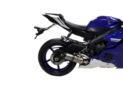 Arrow Slip-On Thunder Titanium Yamaha YZF-R6 Rj27 (17-24) 71863PK | TGP