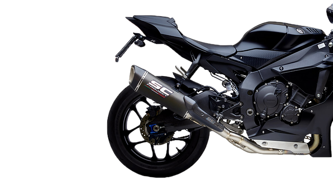 SC-Project Slip-On SC1-R + KAT-Ersatzrohr Yamaha YZF-R1/M RN65 (20-24)