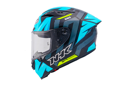 NHK GP-R Tech Race Helm NMS Black/Tosca | TGP